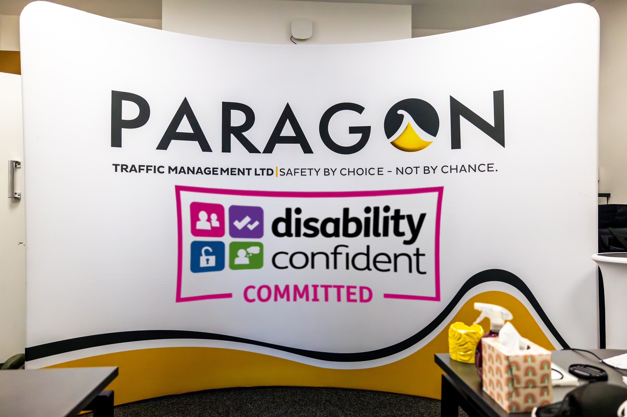 Disability Confident Level 1 Commitment - Paragon Traffic Management Ltd